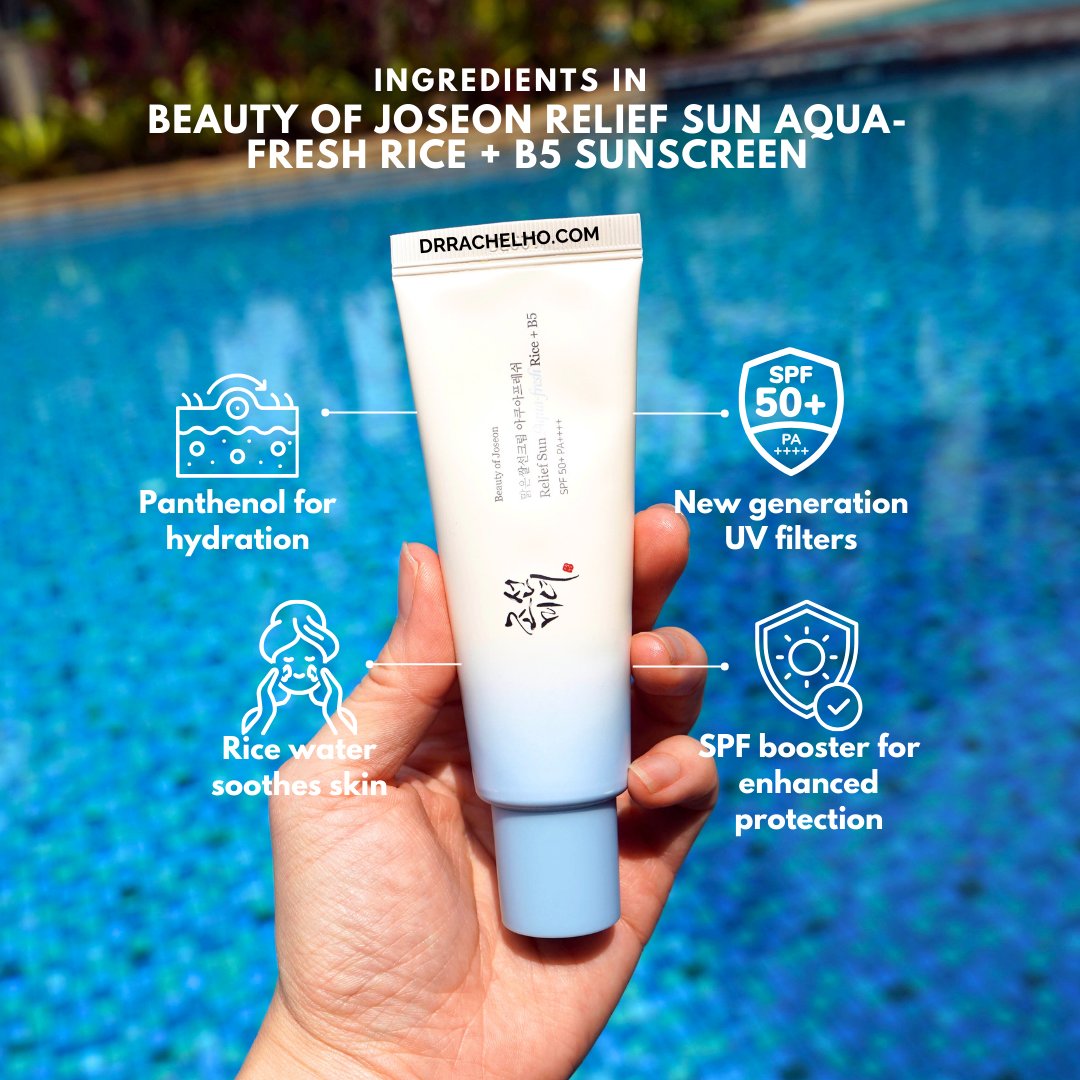 Review: New Beauty of Joseon Relief Sun Aqua-fresh Rice + B5 sunscreen