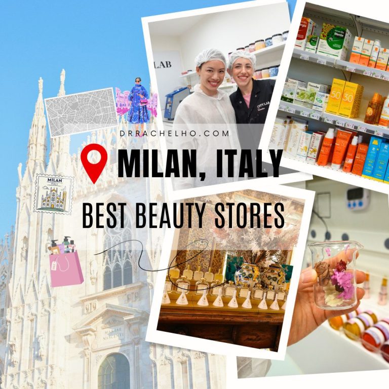 Milan, Italy: 5 Best Beauty Stores - Dr Rachel Ho
