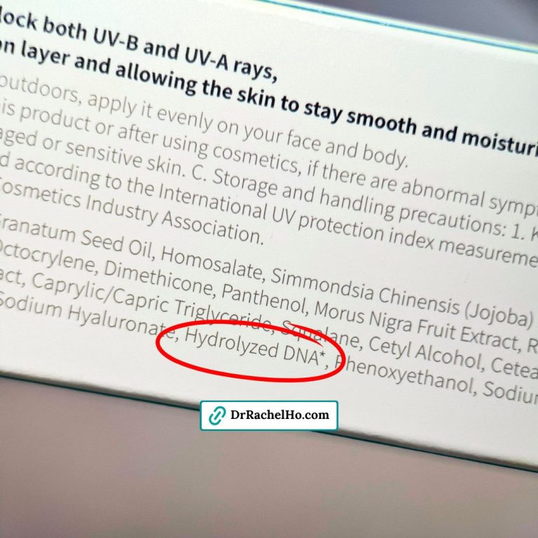 Review: Rejuran Sunscreen - Dr Rachel Ho